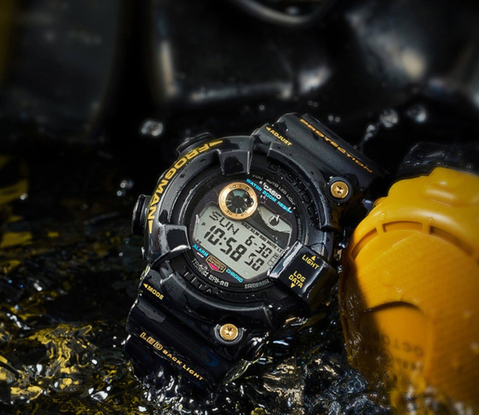 G-Shock GW-8230B-9A Titanium Gold for Frogman 30th Anniversary: All-new ...