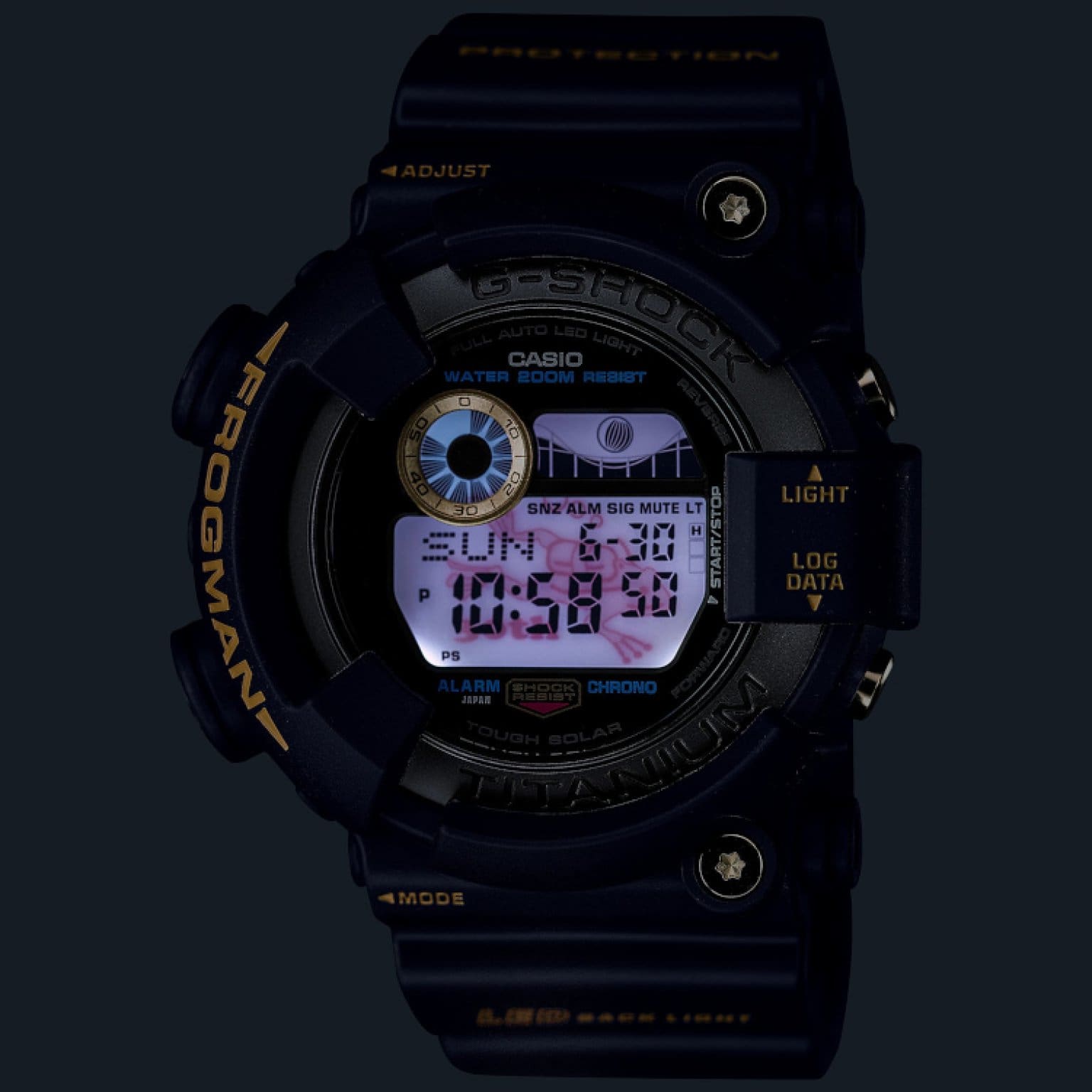 G-Shock GW-8230B-9A Titanium Gold for Frogman 30th Anniversary: All-new ...