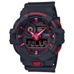 G-Shock Ignite Red Series features the classic black and red color ...