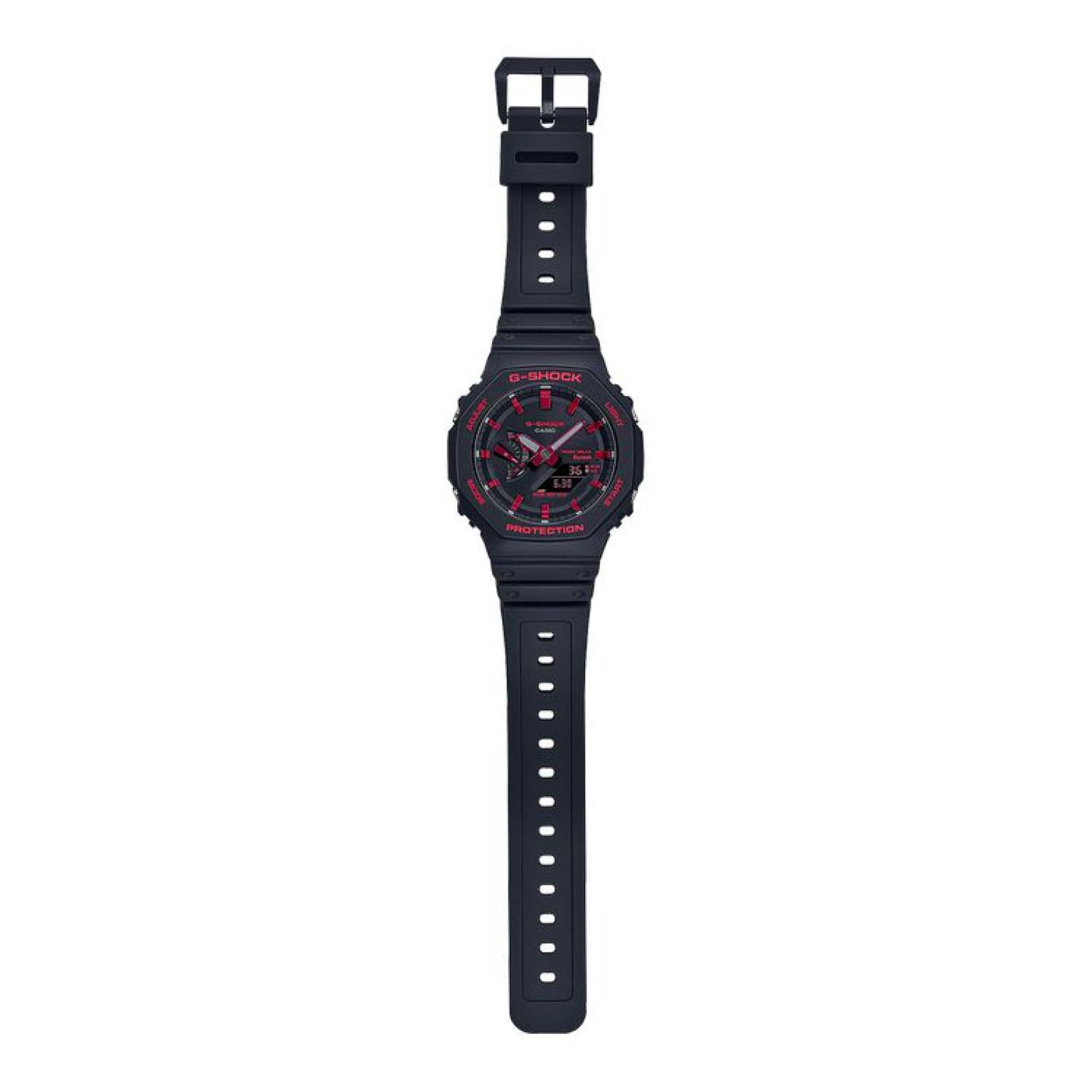 G-Shock Ignite Red Series features the classic black and red color ...