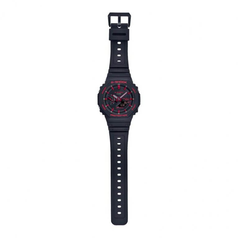 G-Shock Ignite Red Series features the classic black and red color ...
