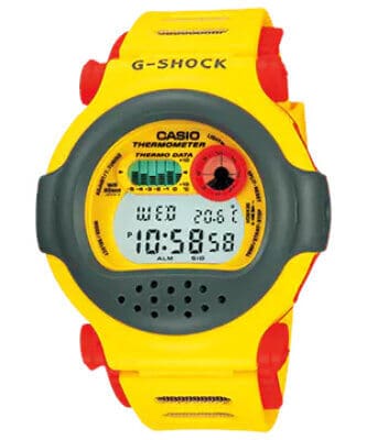 Classic yellow G-Shock series is inspired by the DW-001J-9 "Jason": DW ...