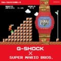 Super Marios Bros. x G-Shock DW-5600SMB-4 collaboration with the iconic ...
