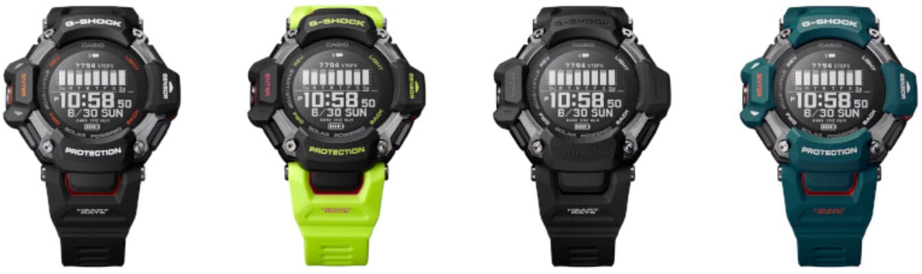 G-Shock GBD-H2000 heart rate tracking fitness watch is smaller and ...