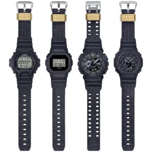 G-Shock Remaster Black Series for 40th Anniversary includes DW-6640RE-1 (DW-6600 revival), DWE ...