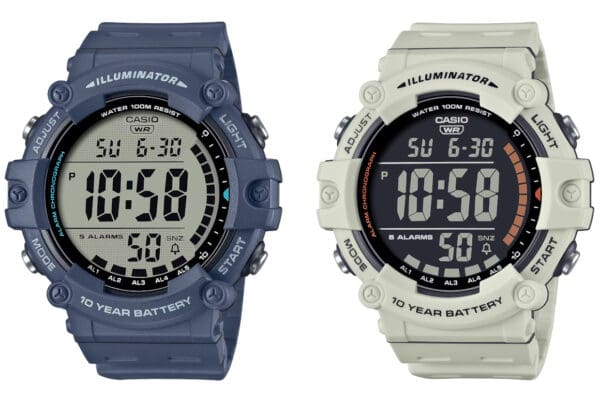 New blue and off-white colorways for Casio AE-1500WH - G-Central G ...
