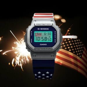 G-Shock U.S. releases DW5600US23-7 4th of July model with American flag ...