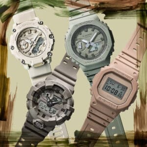 G-Shock Natural Color Series with DW-5600NC, GA-700NC, GA-2100NC, GA ...