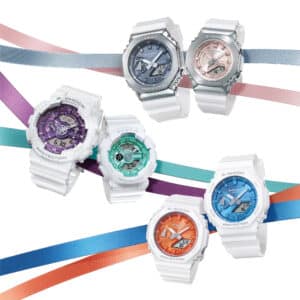 New seasonal G-Shock colorways for women and Precious Heart Selection ...