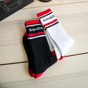 G-Shock Canada has logo t-shirts for sale and a free socks promotion ...