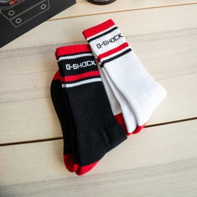 G-Shock Canada has logo t-shirts for sale and a free socks promotion ...