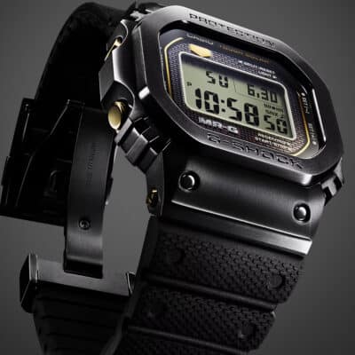 G-Shock MRG-B5000R-1 has a Dura Soft fluoro rubber band - G-Central G ...