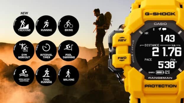 Casio to release G-Shock Rangeman GPR-H1000 with heart rate monitor and ...