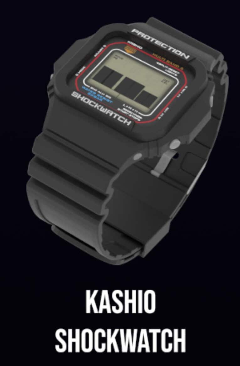 G-Shock-inspired 'Kashio Shockwatch' is an unlockable item in Ready or ...
