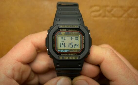 Watch Geek replaces the short recessed adjust button of the DW-5000 ...