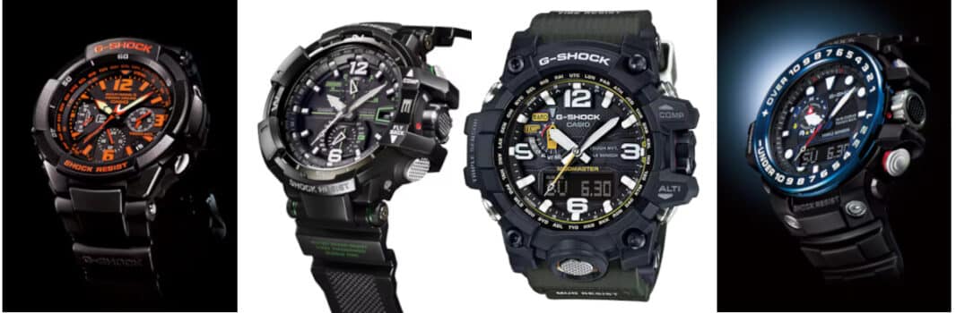 These G-Shock Master of G watches from the 2010s are now made in Japan ...