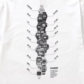 Casio Watch 50th Anniversary Collection T-shirts from G-Shock Products ...