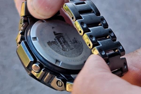 U.K. Royal Protection officers wearing customized G-Shock GM-B2100 ...