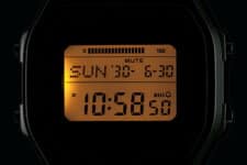 Casio ABL-100 is a retro-style metallic digital watch with Bluetooth ...