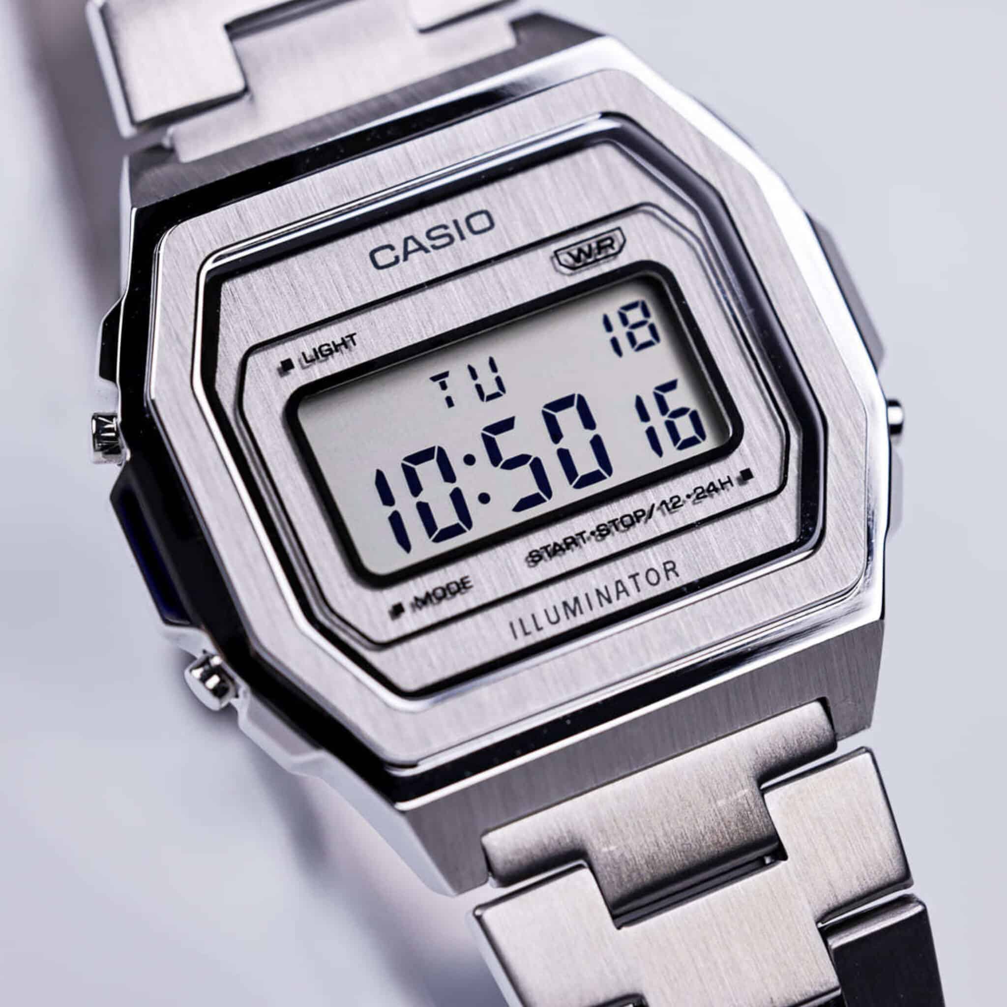 Full stainless steel Casio A1000DN-7 limited set includes metal and ...