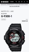 G-Shock Mudman G9300-1 (G-9300 series) is discontinued - G-Central G ...