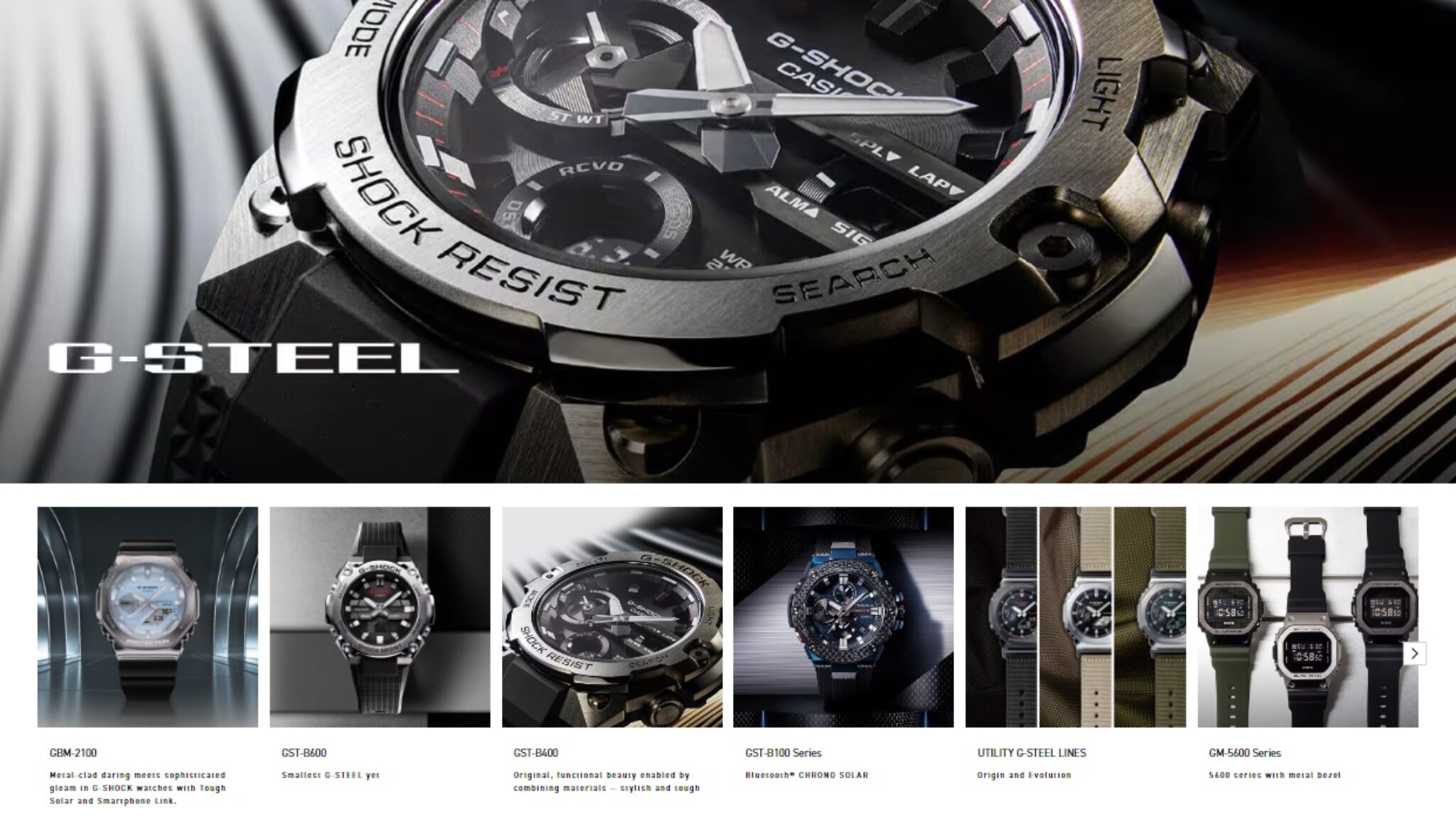 Metal-covered G-Shock 'GM' models are now categorized by Casio as G ...