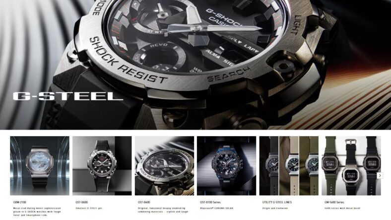 Metal-covered G-Shock 'GM' models are now categorized by Casio as G ...