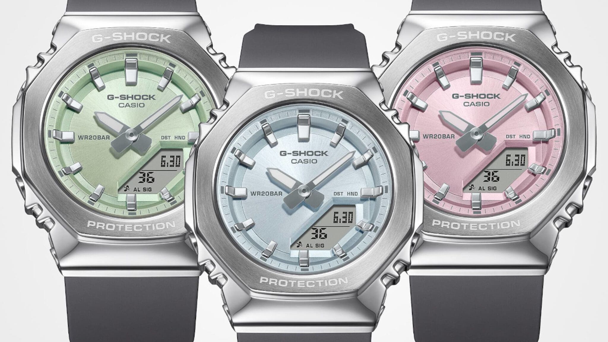 Fashionable G-Shock colorways for August 2024 including Rainbow Brick ...
