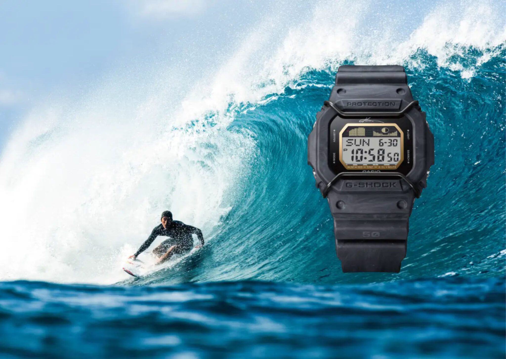 G-Shock to release third Kanoa Igarashi signature watch: GLX-5600KB-1 ...