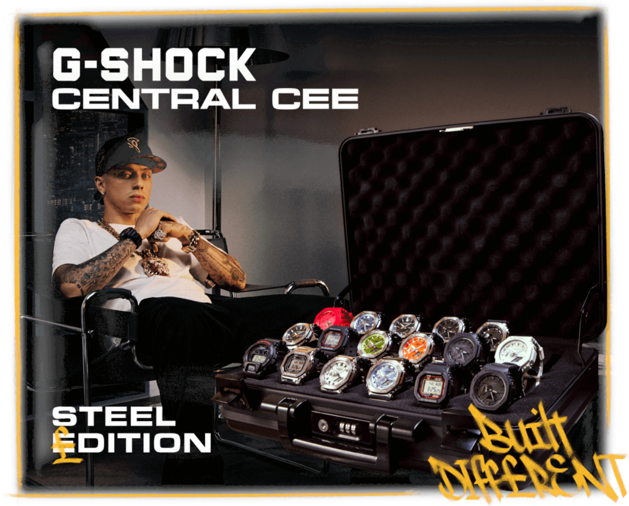 Rapper Central Cee officially partners with G-Shock as European brand ...