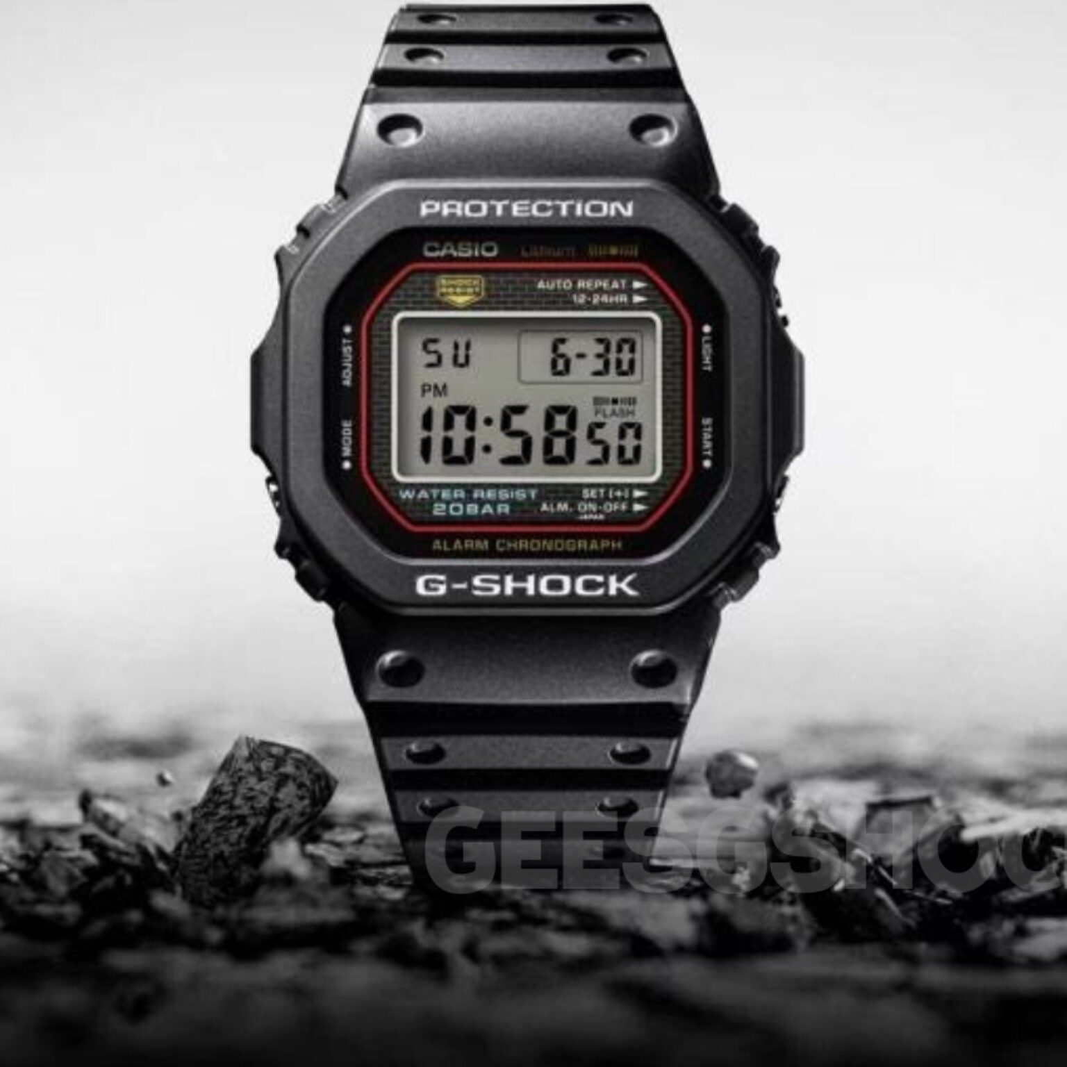 Casio officially announces DW-5000R-1A standard issue re-creation of ...