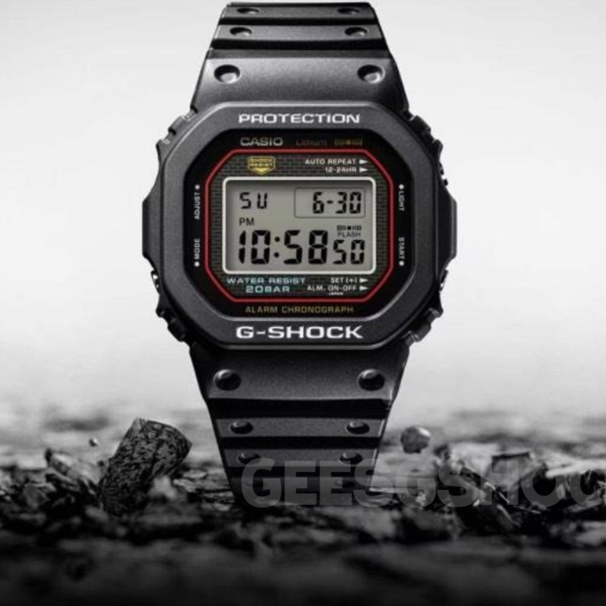 Casio officially announces DW-5000R-1A standard issue re-creation of ...