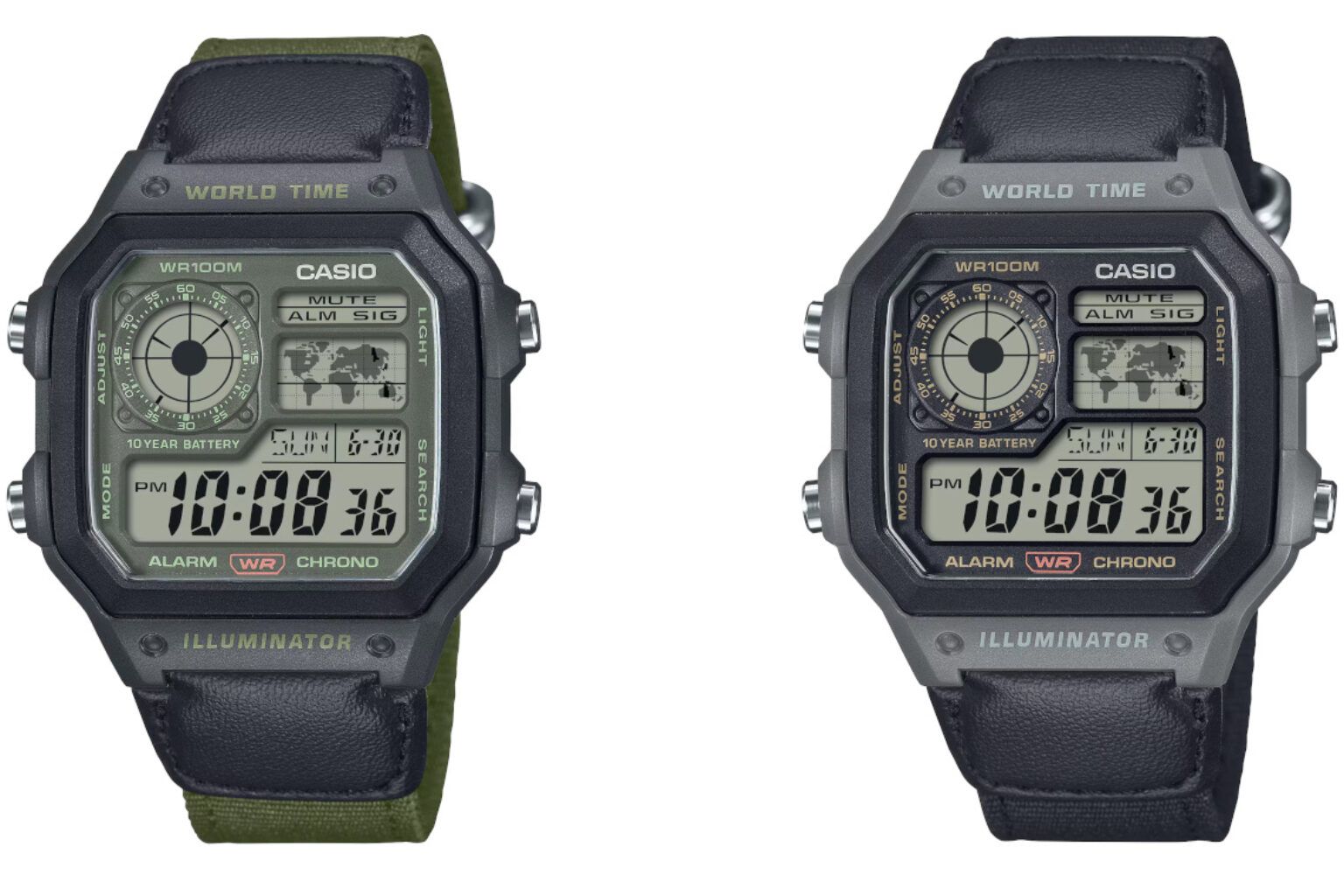 AE-1200WH 'Casio Royale' gets a leather band upgrade with AE-1200WHL ...
