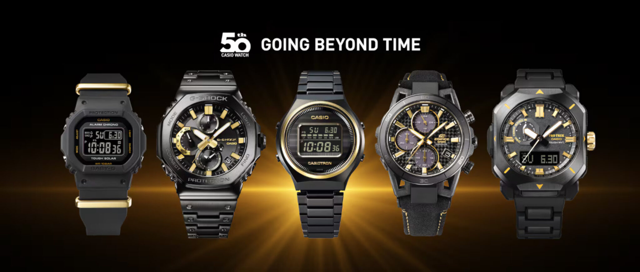 Casio U.S. reveals the Casio Watch 50th Anniversary 'Zero To One ...