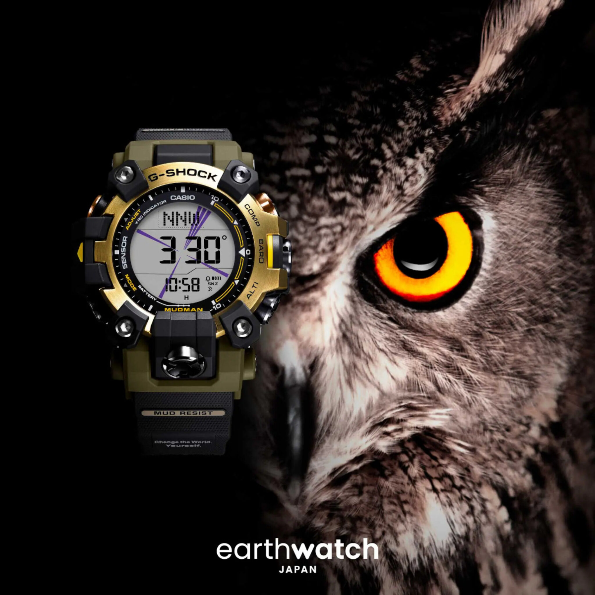 G-Shock Mudman GW-9501KJ-8JR: Love The Sea And The Earth 2024 ...