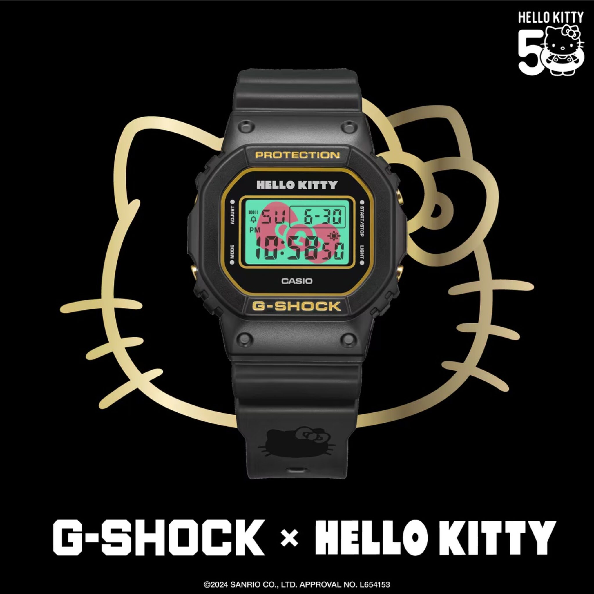 G-Shock DW-5600KT24-1 collaboration celebrates 50th anniversaries of ...
