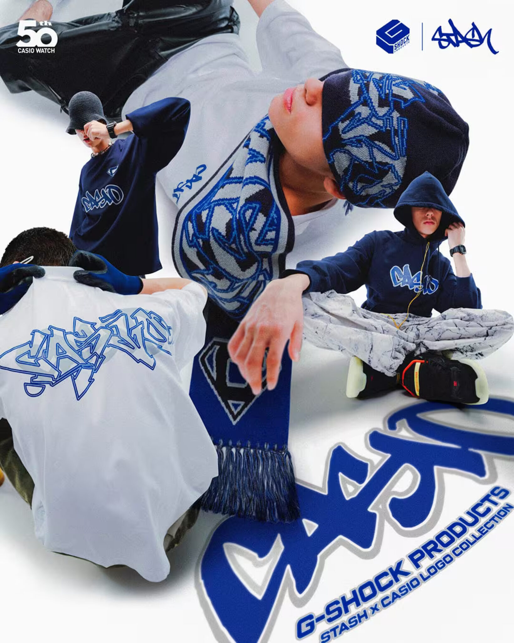 G-Shock Products launches 'Stash x Casio Logo Collection' with graffiti ...
