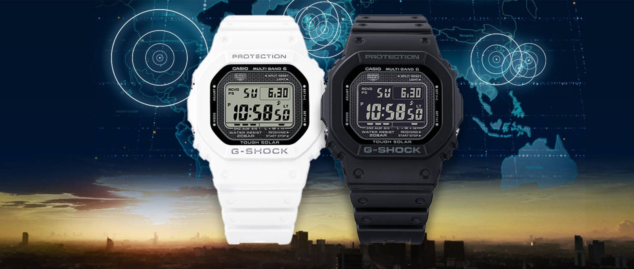 G-Shock GW-5000HS Heritage Series offers stealth black and basic white ...