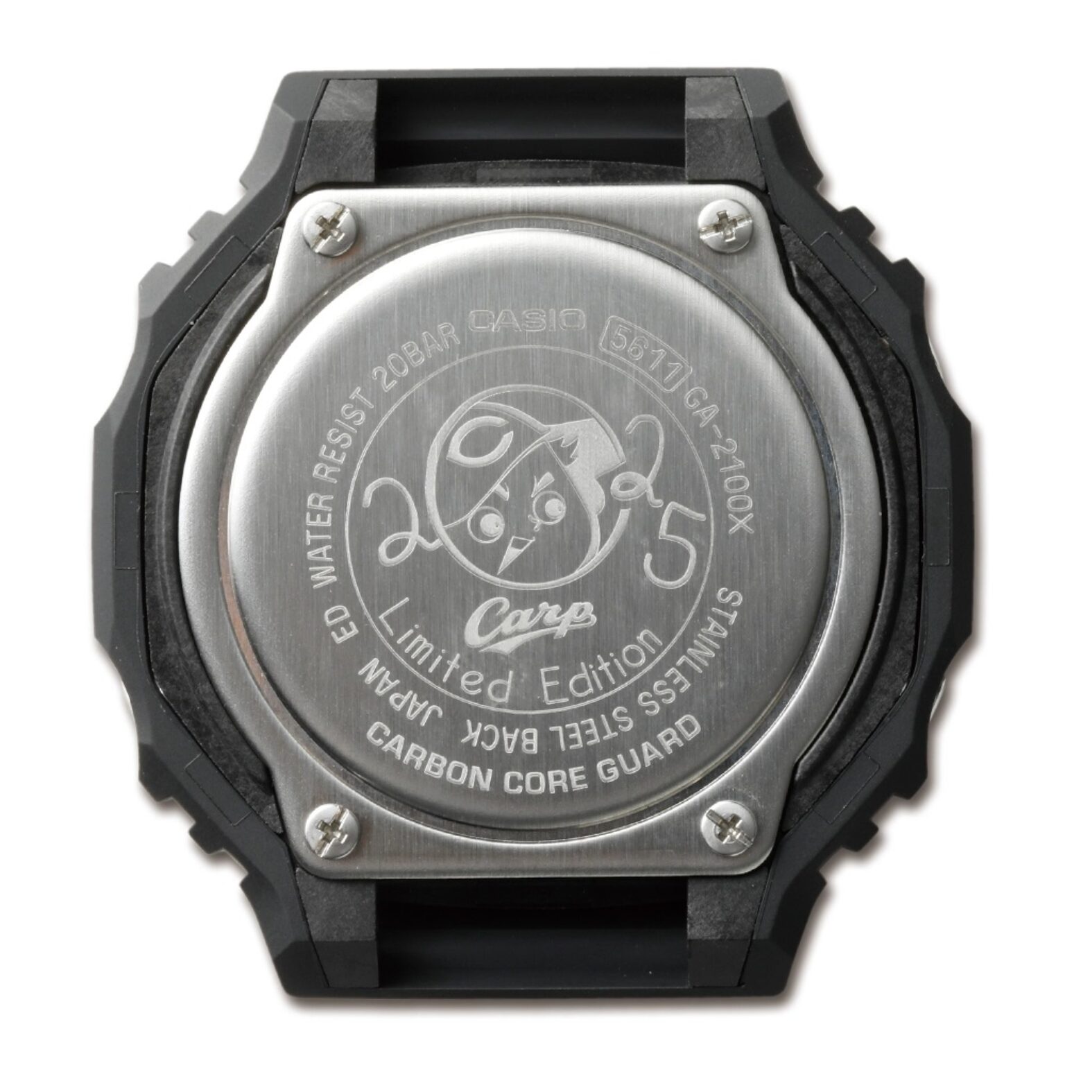 Hiroshima Toyo Carp to release limited G-Shock GA-2100 for 2025 - G ...