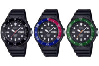 Casio MRW-230H diving-style analog resin watches available for pre ...