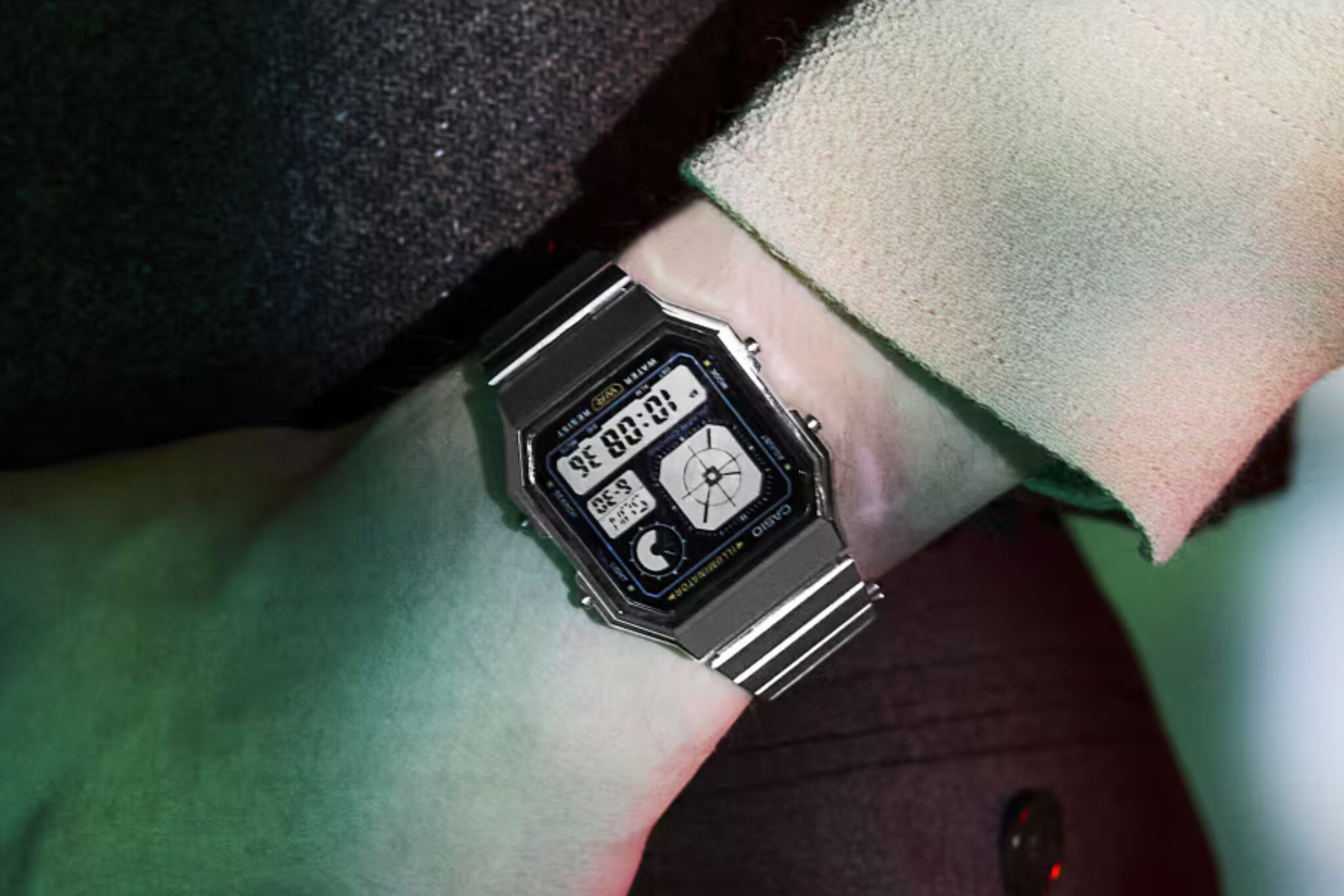 Casio A130 versus AE1200WHD: Similar styles and modules but Casio ...
