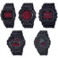 Black and Bold Red Series offers a unique tactical style with five ...