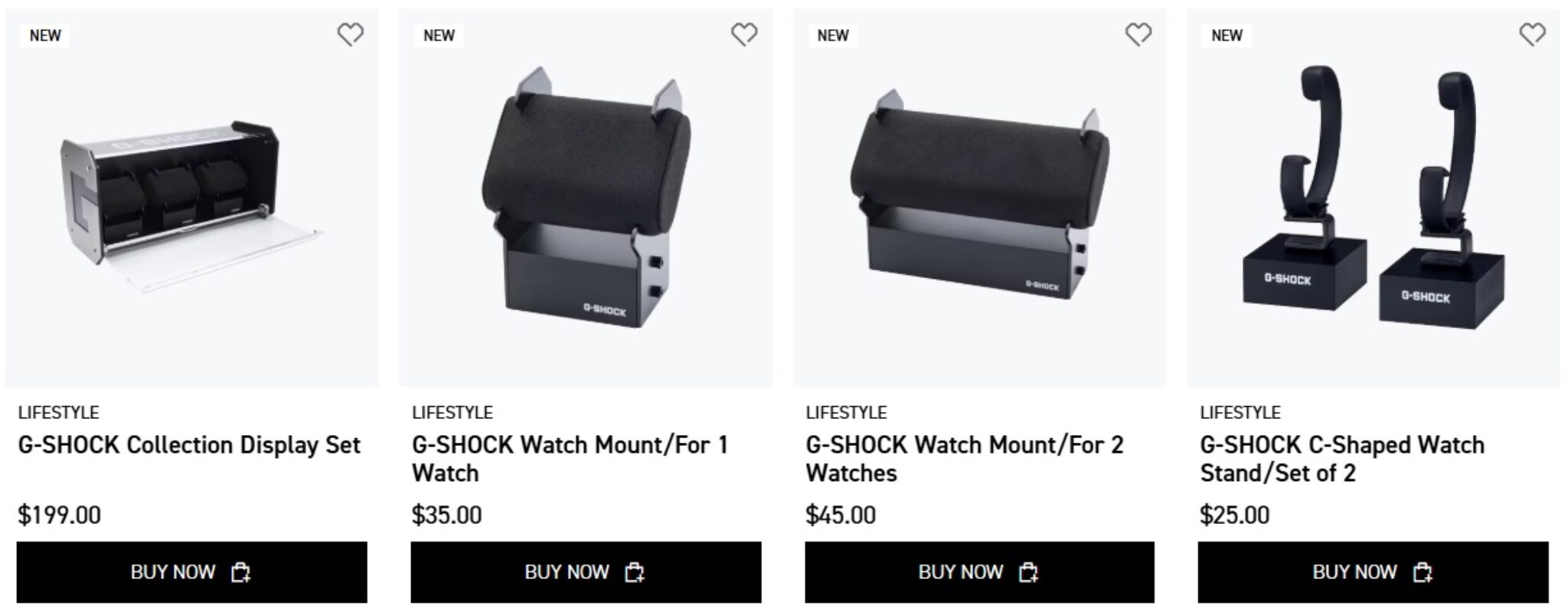 Casio U.S. and U.K. now selling the G-Shock Collection Display Set ...