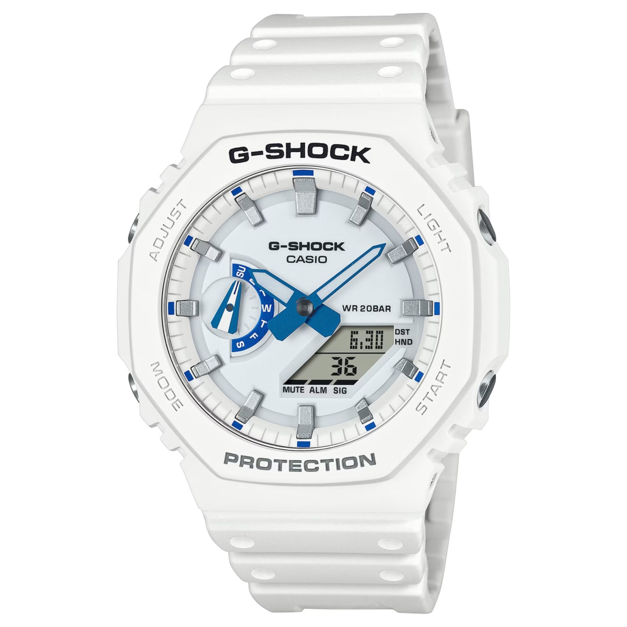 G-Shock introduces six white-blue watches with phosphorescent dials and ...