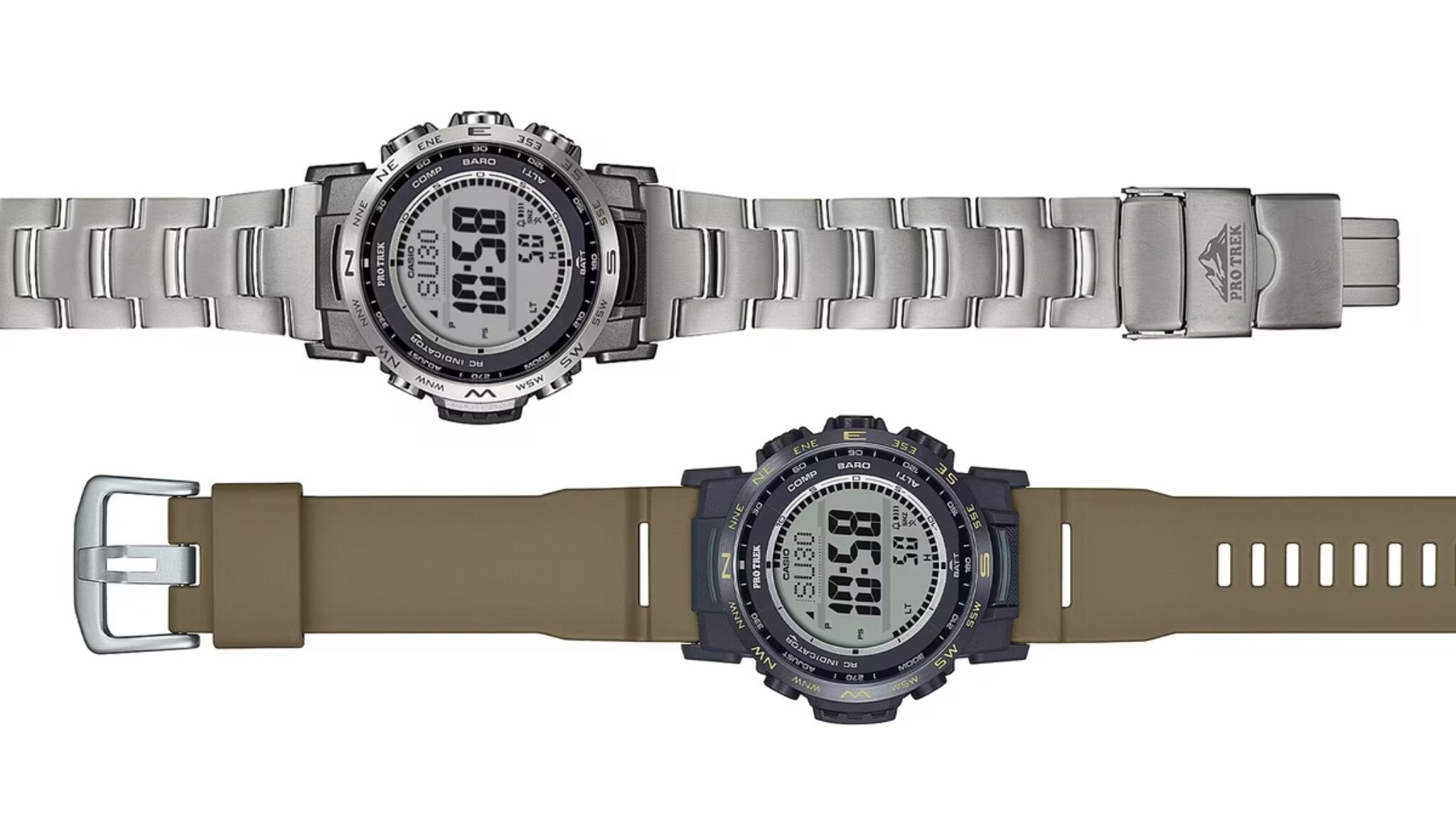Pro Trek PRW-35LD-5 and PRW-35TLD-7 are the first Casio watches with a ...
