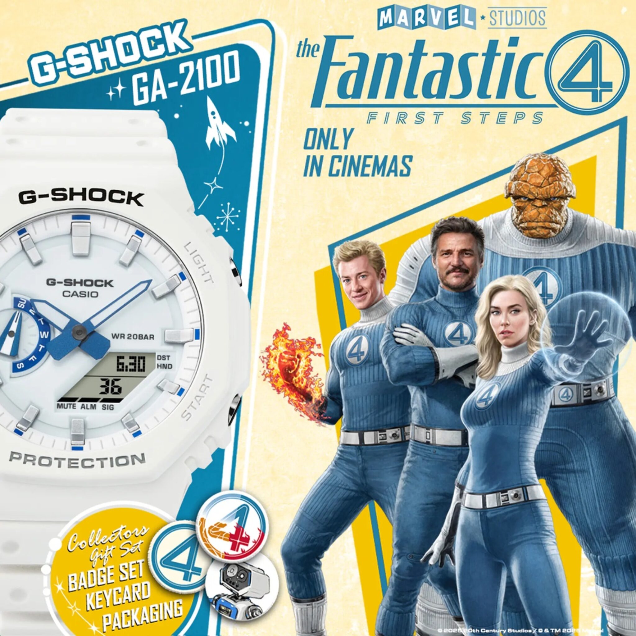 G-Shock U.K. teases Fantastic 4: First Steps promotion [HDS Collectors ...