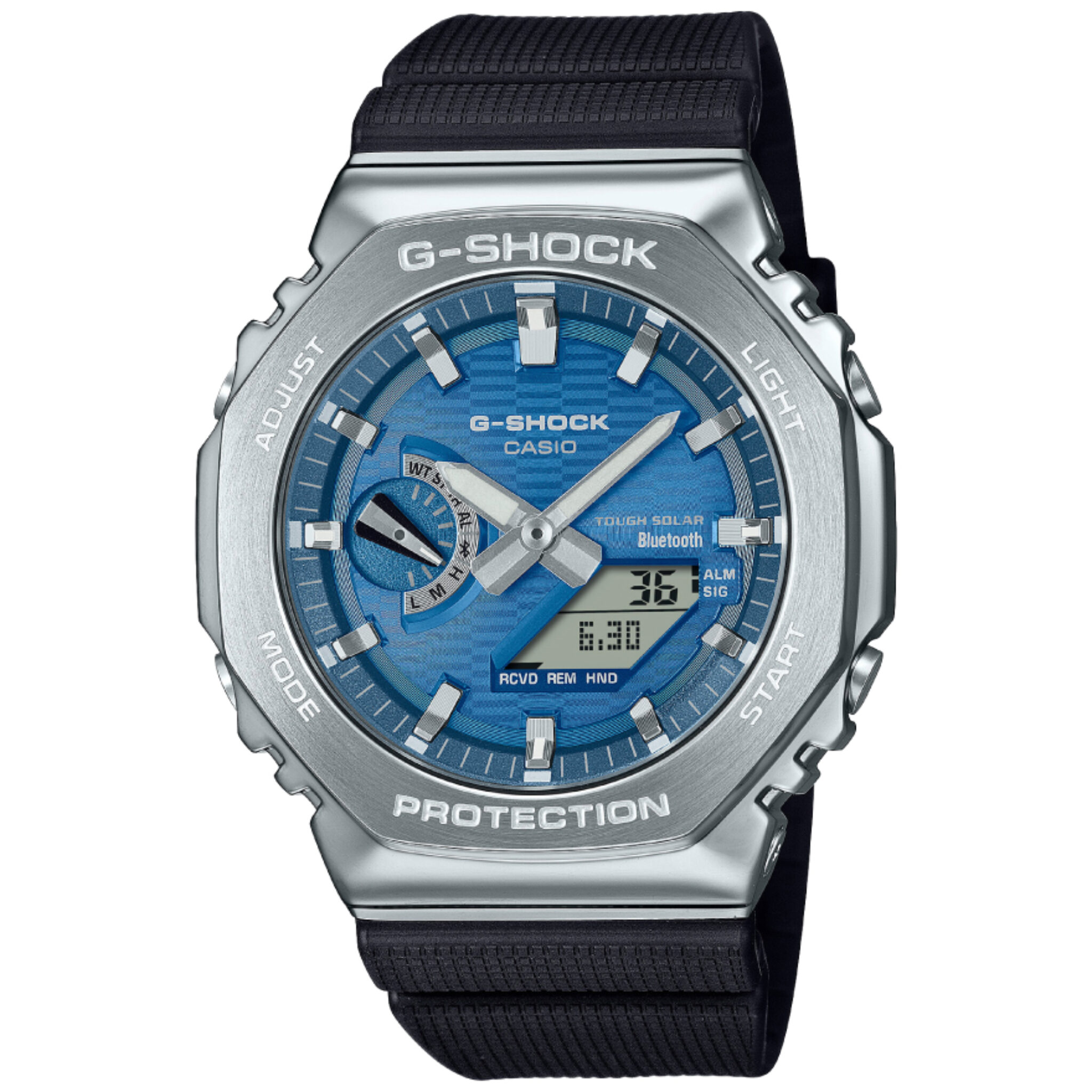 New G-Shock GBM-2100A colorways with patterned dials for the metallic solar-Bluetooth series - G ...