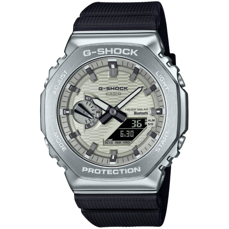 New G-Shock GBM-2100A colorways with patterned dials for the metallic solar-Bluetooth series - G ...