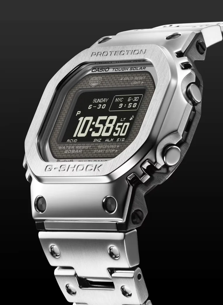 Casio announces full metal G-Shock GMW-BZ5000 series with MIP LCD ...