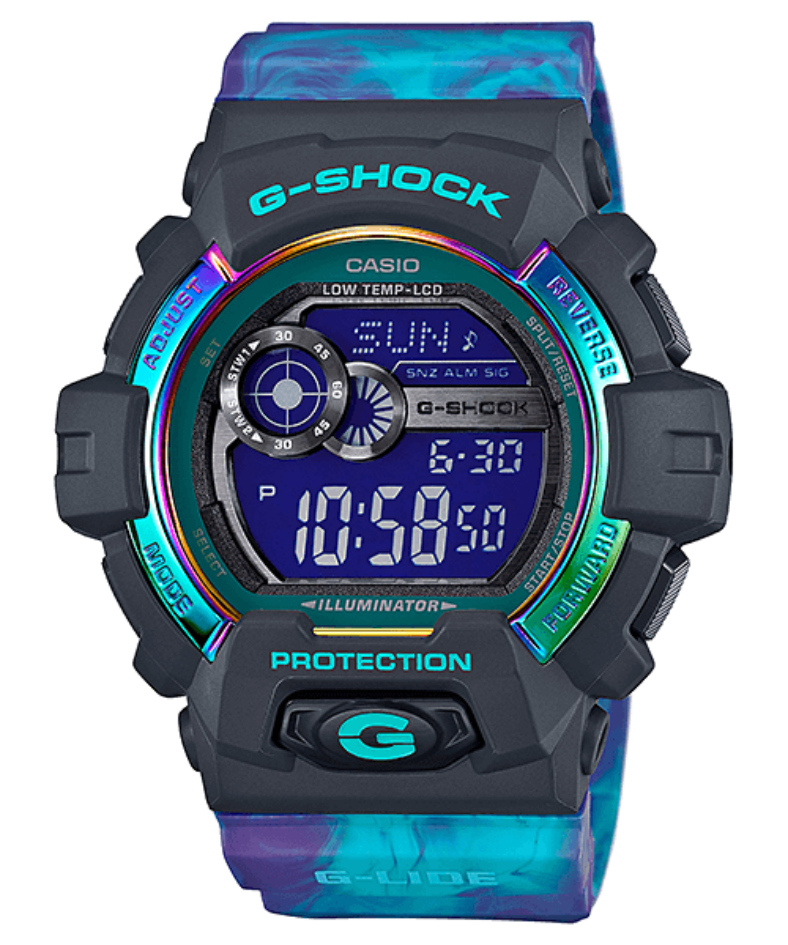 G-Shock GLS-8900AR G-LIDE Aurora Light Color Series - G-Central G-Shock ...